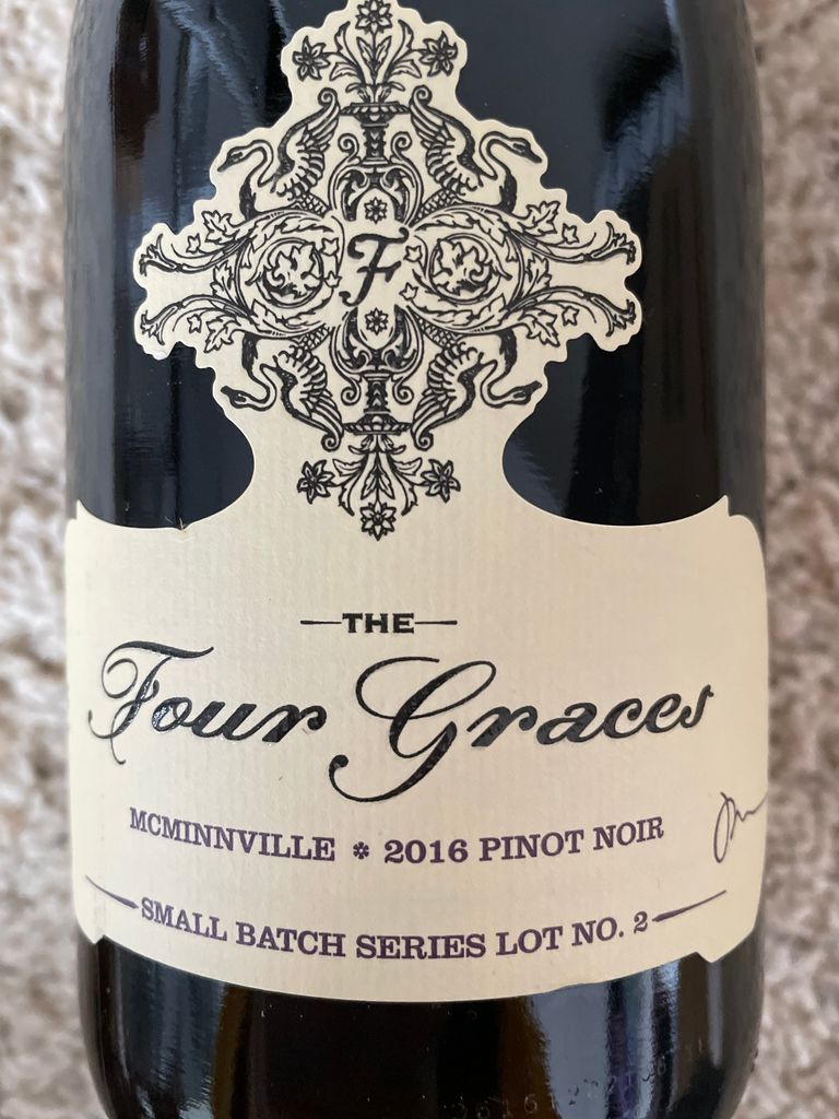 2016 The Four Graces Pinot Noir Small Batch Series #2, USA, Oregon ...