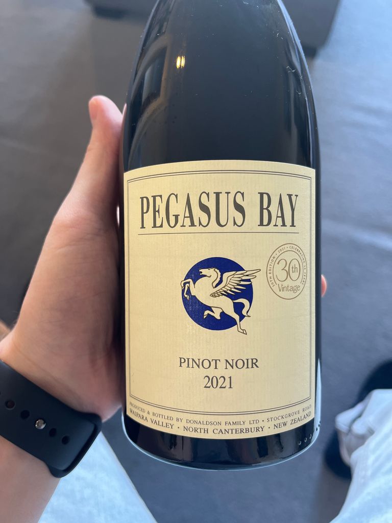 2021 Pegasus Bay Pinot Noir, New Zealand, South Island, Canterbury ...