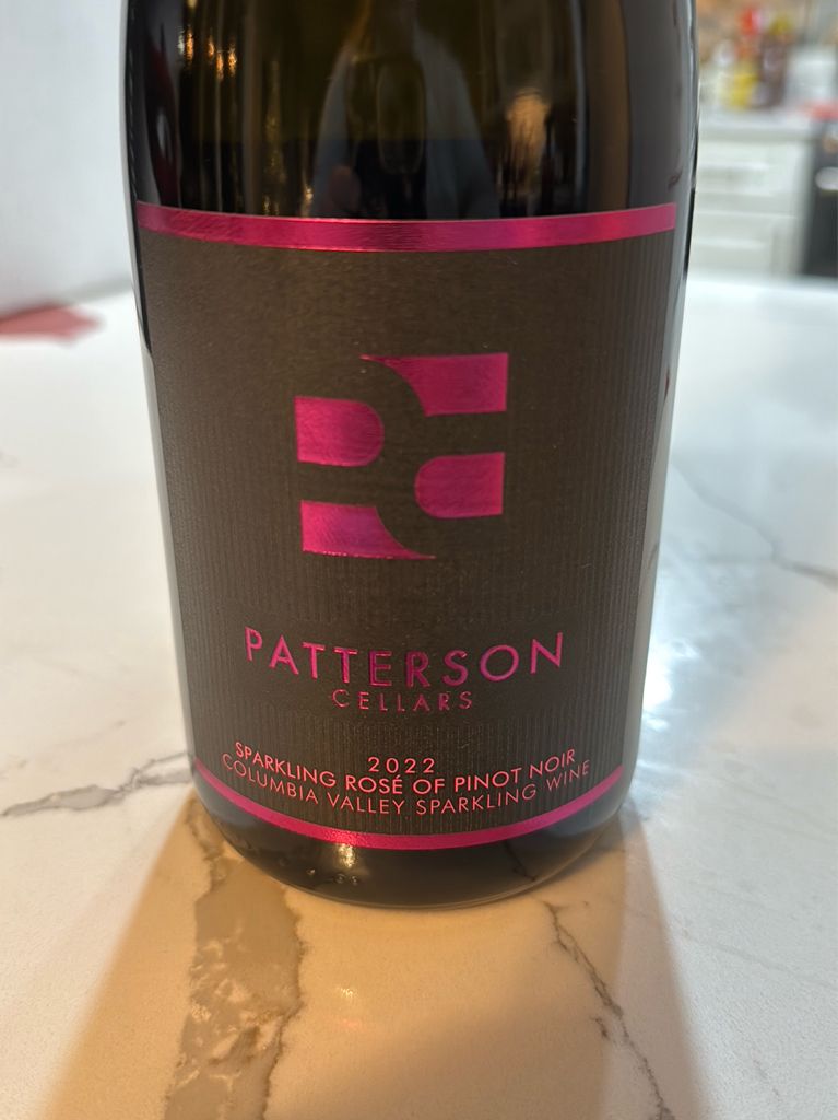 2022 Patterson Cellars Sparkling Rosé of Pinot Noir, USA, Washington ...