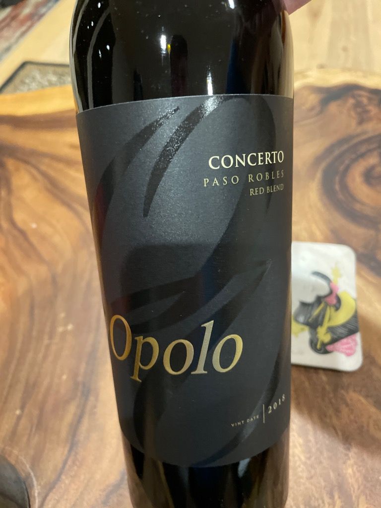2019 Opolo Concerto, USA, California, Central Coast, Paso Robles ...