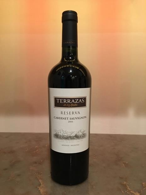 2011 Terrazas de Los Andes Cabernet Sauvignon Reserva, Argentina ...