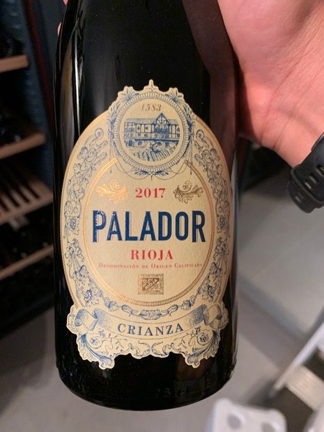 2017 Bodegas Valdelana Rioja Palador Crianza, Spain, La Rioja, Rioja ...