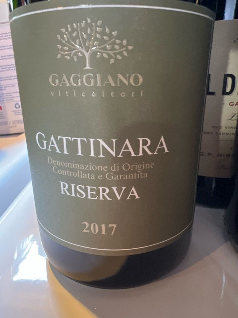 2017 Cantina Gaggiano Gattinara Timoteo, Italy, Piedmont, Northern Piedmont, Gattinara ...