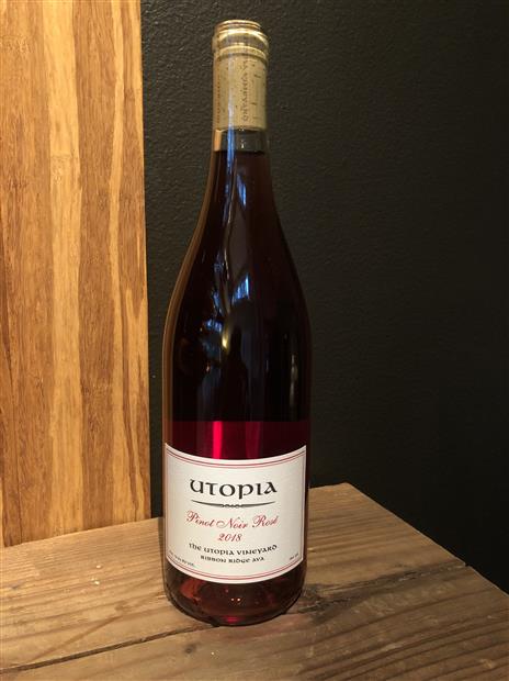 2018 Utopia Pinot Noir Rosé Utopia Vineyard, USA, Oregon, Willamette ...