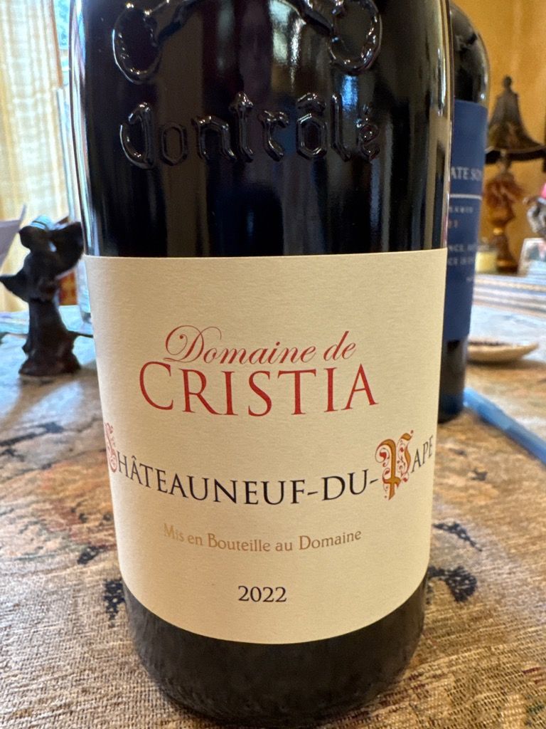 2024 Domaine de Cristia Châteauneuf-du-Pape Blanc, France, Rhône ...