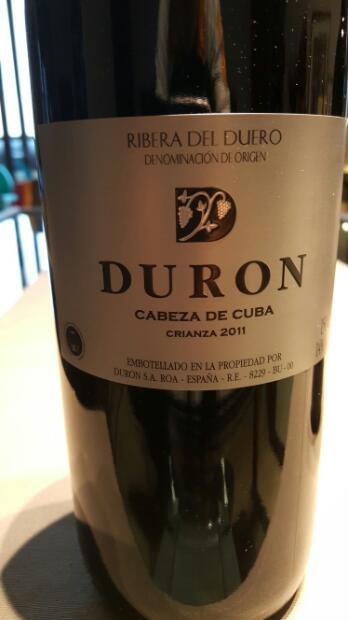 2010 Duron Ribera del Duero Crianza, Spain, Castilla y León, Ribera del ...