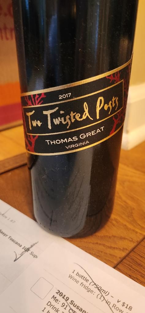 2021 Two Twisted Posts Thomas Great, USA, Virginia, Northern Virginia ...