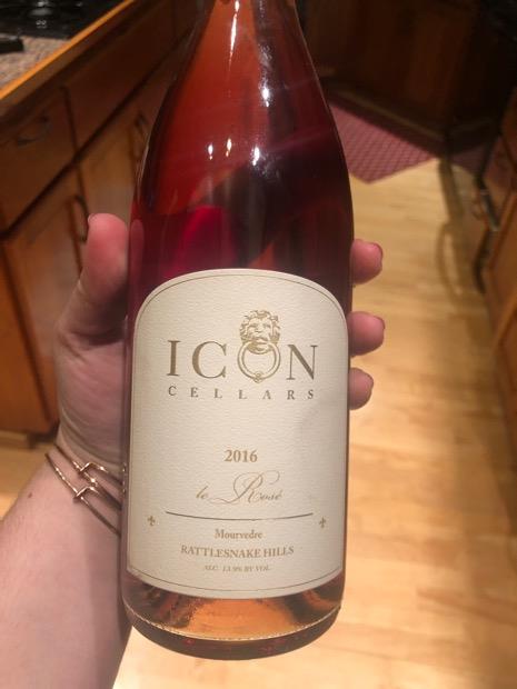 2016 Icon Cellars Le Rosé, USA, Washington, Columbia Valley ...