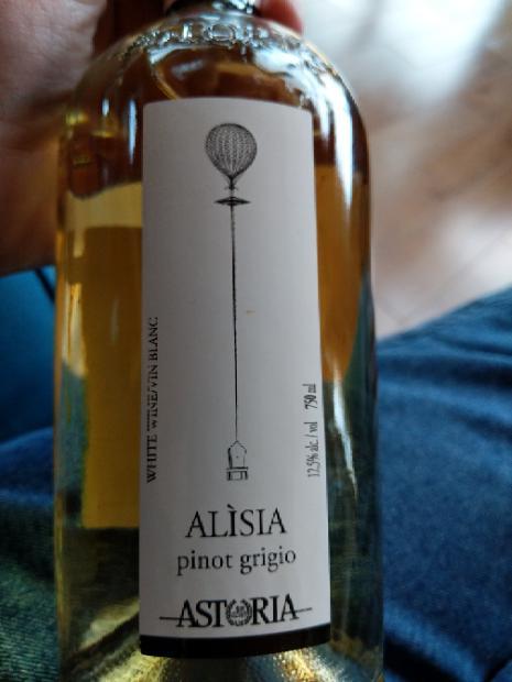 2016 Astoria Pinot Grigio Delle Venezie Alísia, Italy, Delle Venezie ...