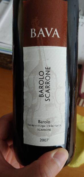 2007 Bava Barolo Contrabbasso di Castiglione Falletto Scarrone, Italy ...