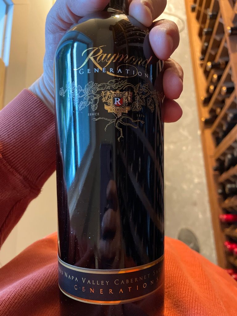 2003 Raymond Generations, USA, California, Napa Valley - CellarTracker