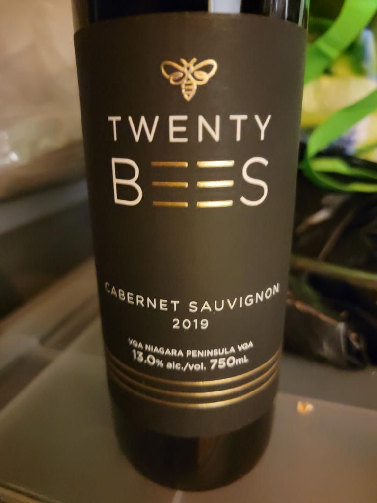 2019 20 Bees Cabernet Sauvignon, Canada, Ontario, Niagara Peninsula ...