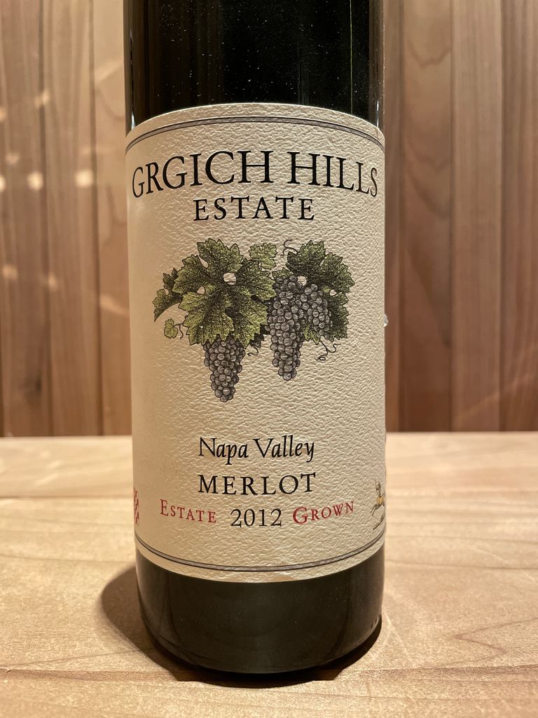 2012 Grgich Hills Merlot, USA, California, Napa Valley - CellarTracker