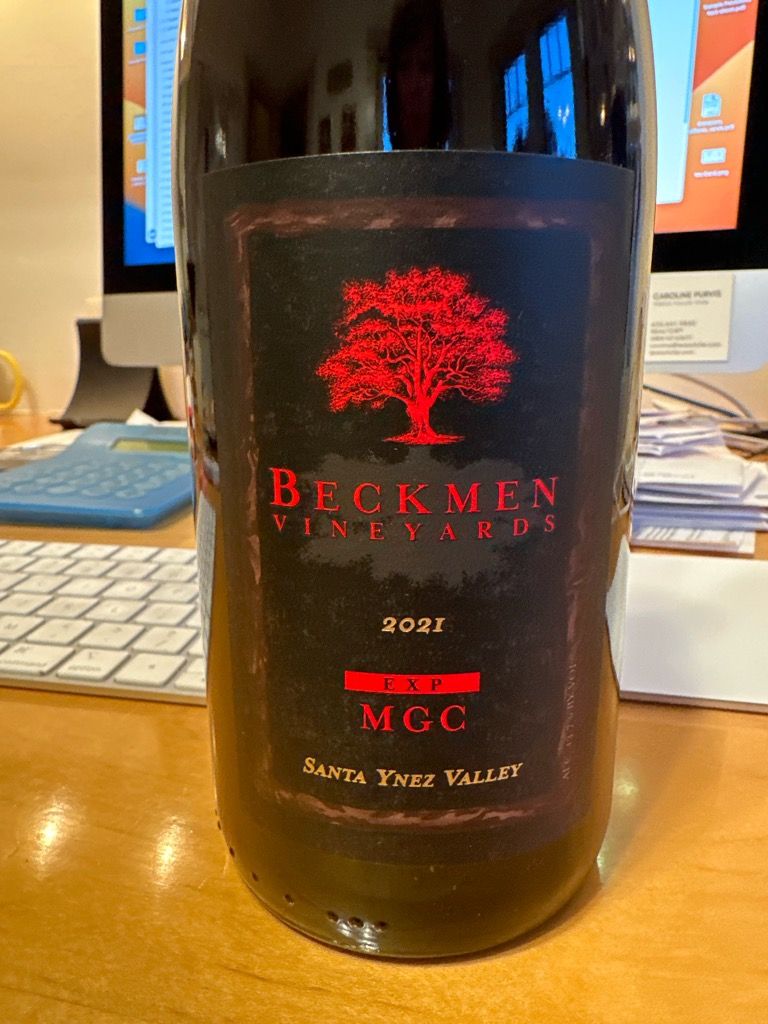 2021 Beckmen Vineyards EXP MGC, USA, California, Central Coast, Santa Ynez Valley - CellarTracker
