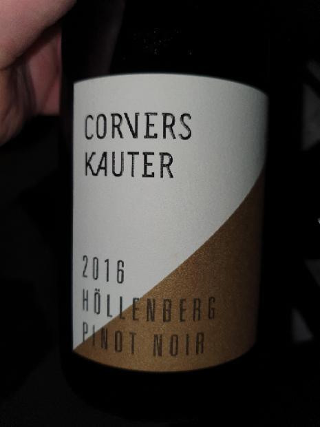 2018 Dr. Corvers-Kauter Höllenberg Pinot Noir, Germany, Rheingau ...