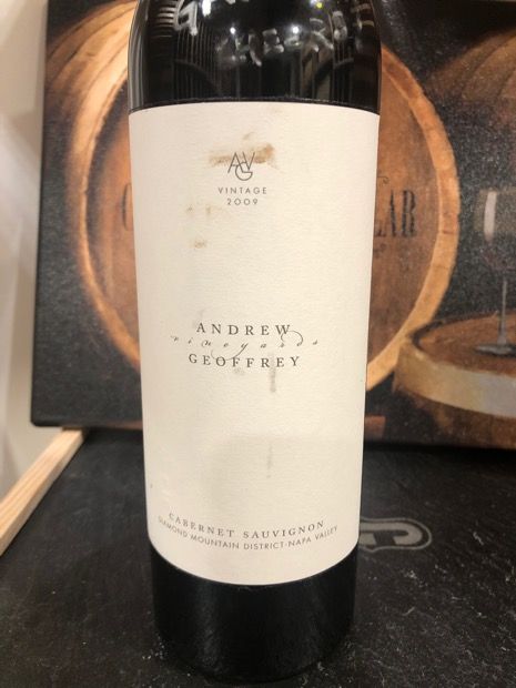 2012 Lewis Rice Cabernet Sauvignon Andrew Geoffrey Vineyards, USA ...