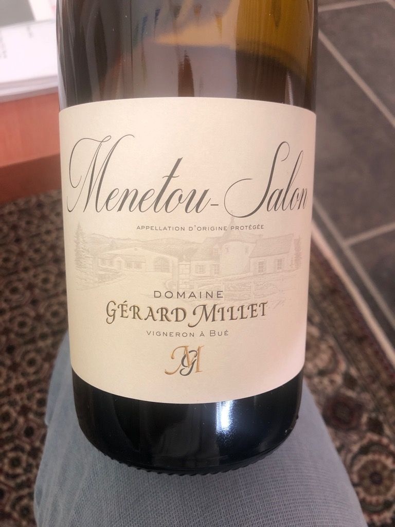 2021 Domaine Gérard Millet Menetou-Salon, France, Loire Valley, Upper ...