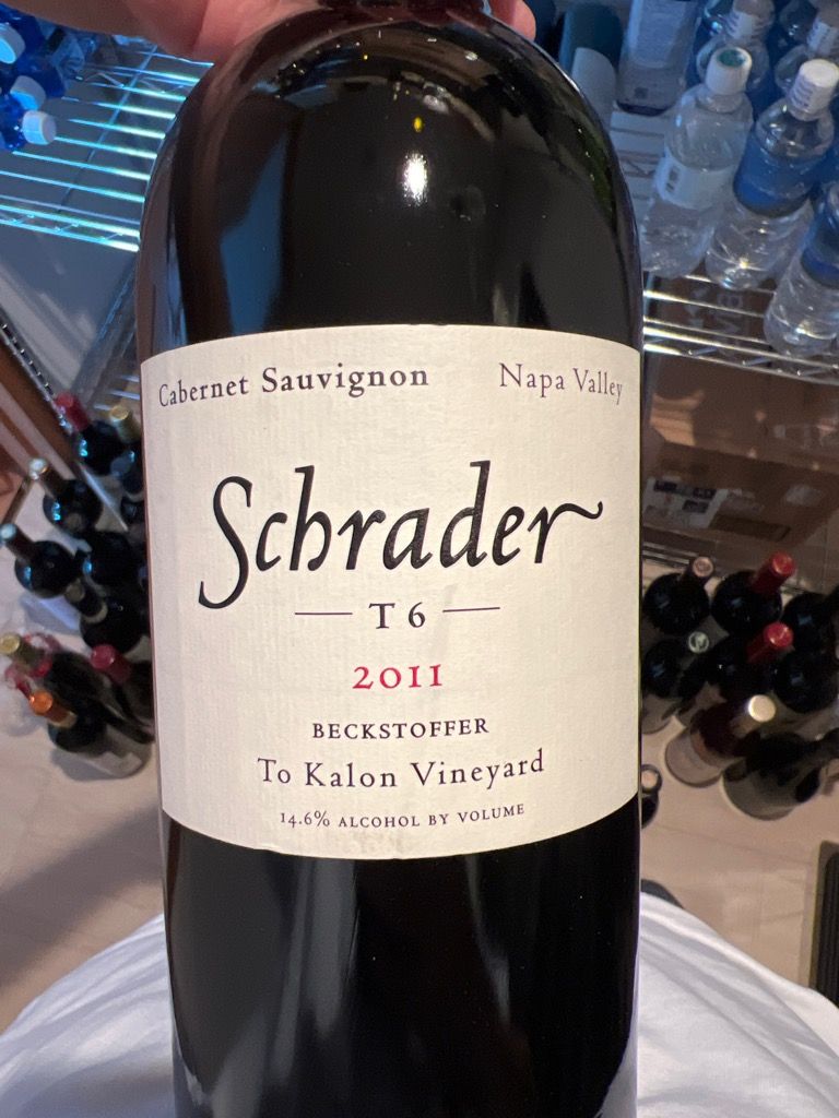 2011 Schrader Cellars Cabernet Sauvignon GIII Beckstoffer Georges III ...