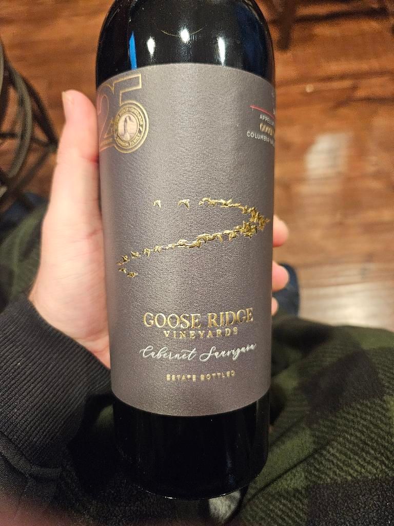 2016 Goose Ridge Vineyards Cabernet Sauvignon 25th Anniversary, USA ...