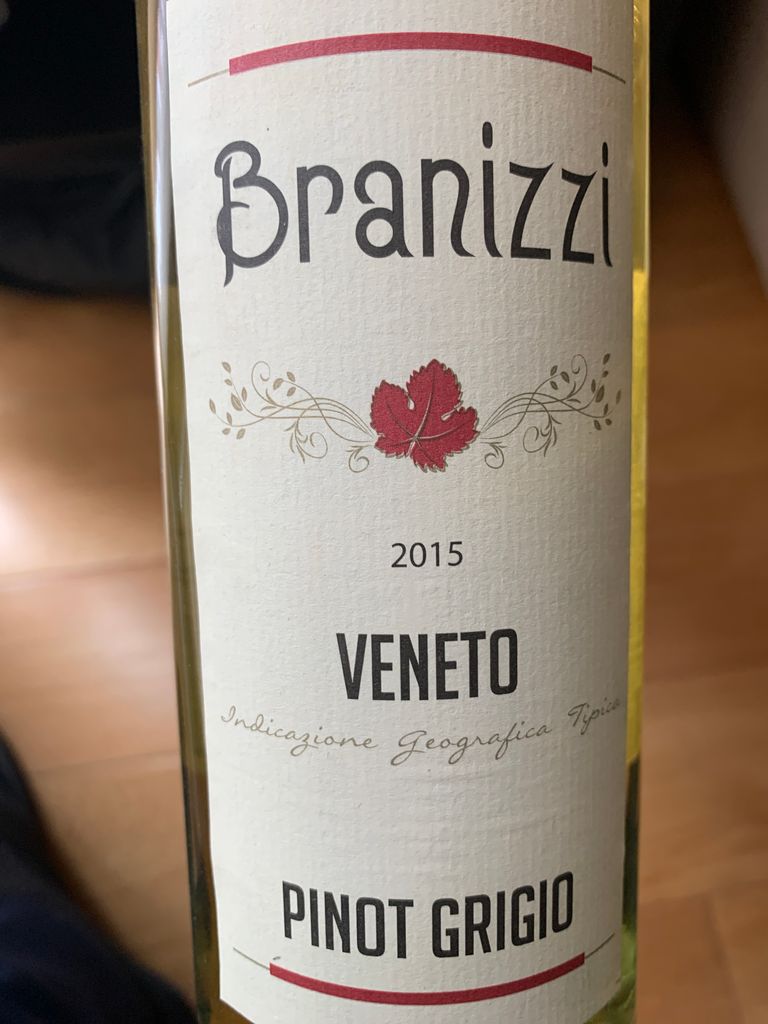 2014 Branizzi Pinot Grigio Veneto IGT, Italy, Veneto, Veneto IGT ...