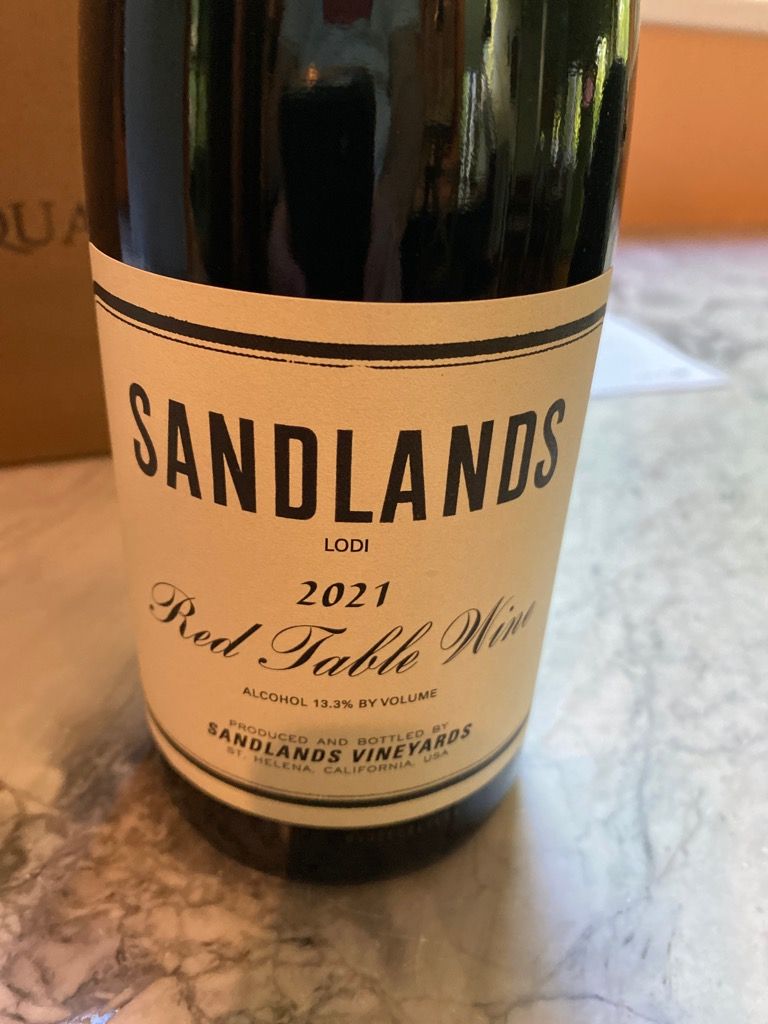 2018 Sandlands Red Table Wine California, USA, California - CellarTracker