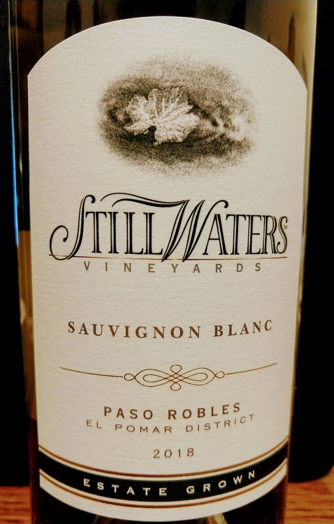 2018 Still Waters Vineyards Sauvignon Blanc, USA, California, Central ...