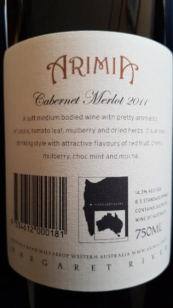 2010 Arimia Cabernet Merlot - CellarTracker