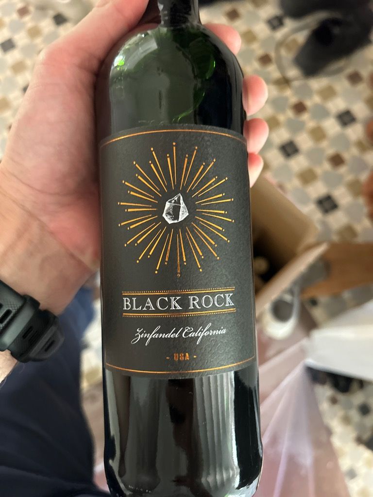 2023 Black Rock Winery Zinfandel Black Rock Vineyard, USA, North ...