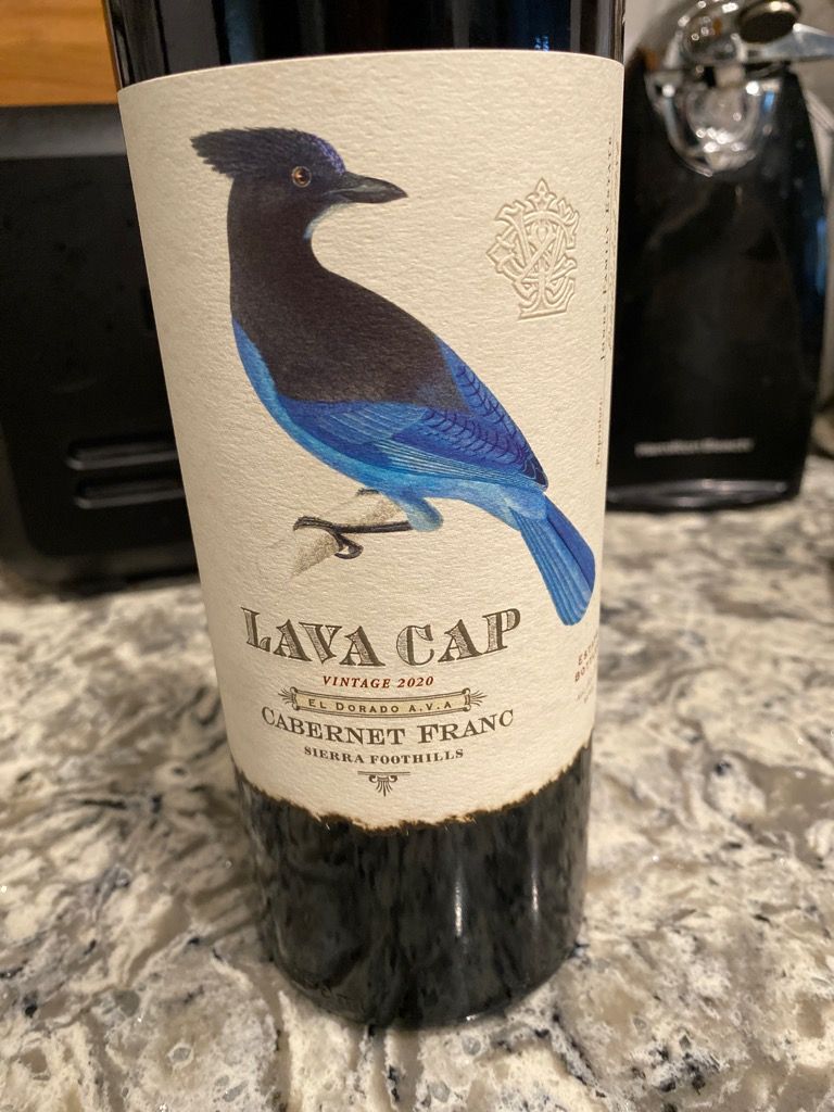 2019 Lava Cap Cabernet Franc Reserve, USA, California, Sierra Foothills ...