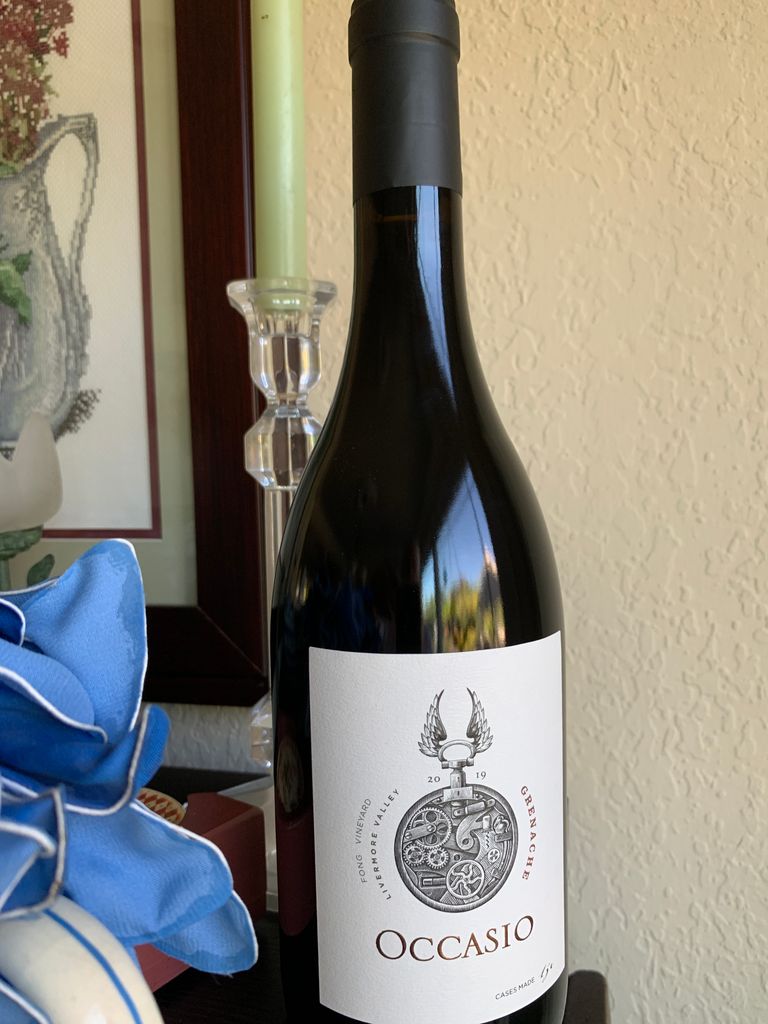2020 Occasio Grenache Fong Vineyard, USA, California, San Francisco Bay ...