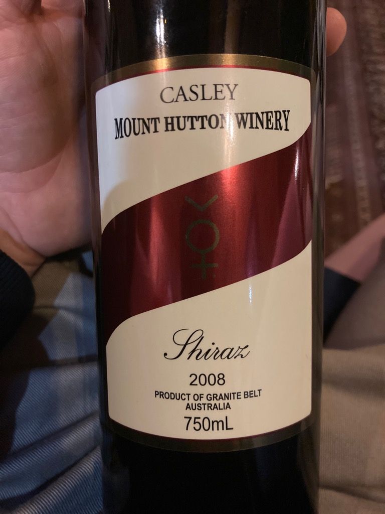 2010 Casley Mount Hutton Winery Shiraz Casley Mount Hutton, Australia ...