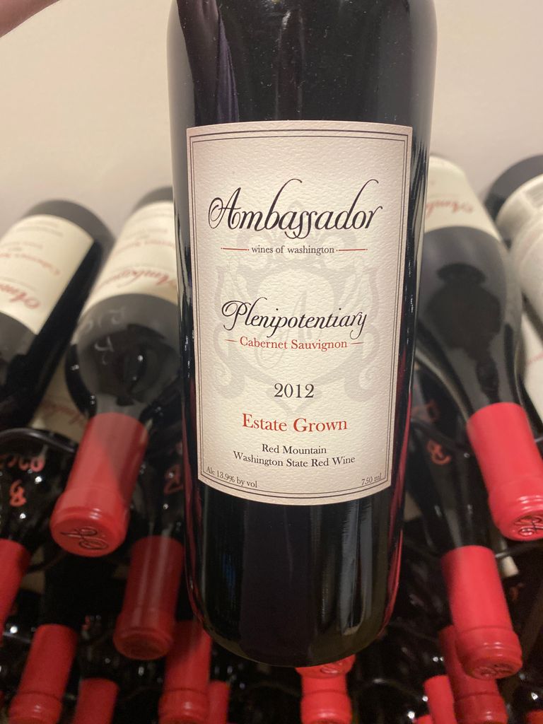 2012 Ambassador Wines Cabernet Sauvignon Plenipotentiary, USA ...