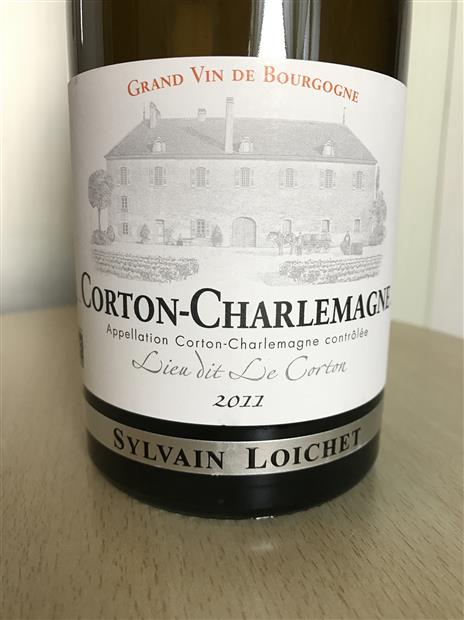 2011 Maison Sylvain Loichet Corton-Charlemagne Lieu Dit Le Corton ...
