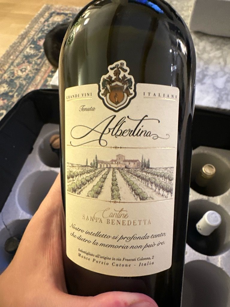 2021 Cantine Santa Benedetta Frascati Cannellino di Frascati, Italy ...