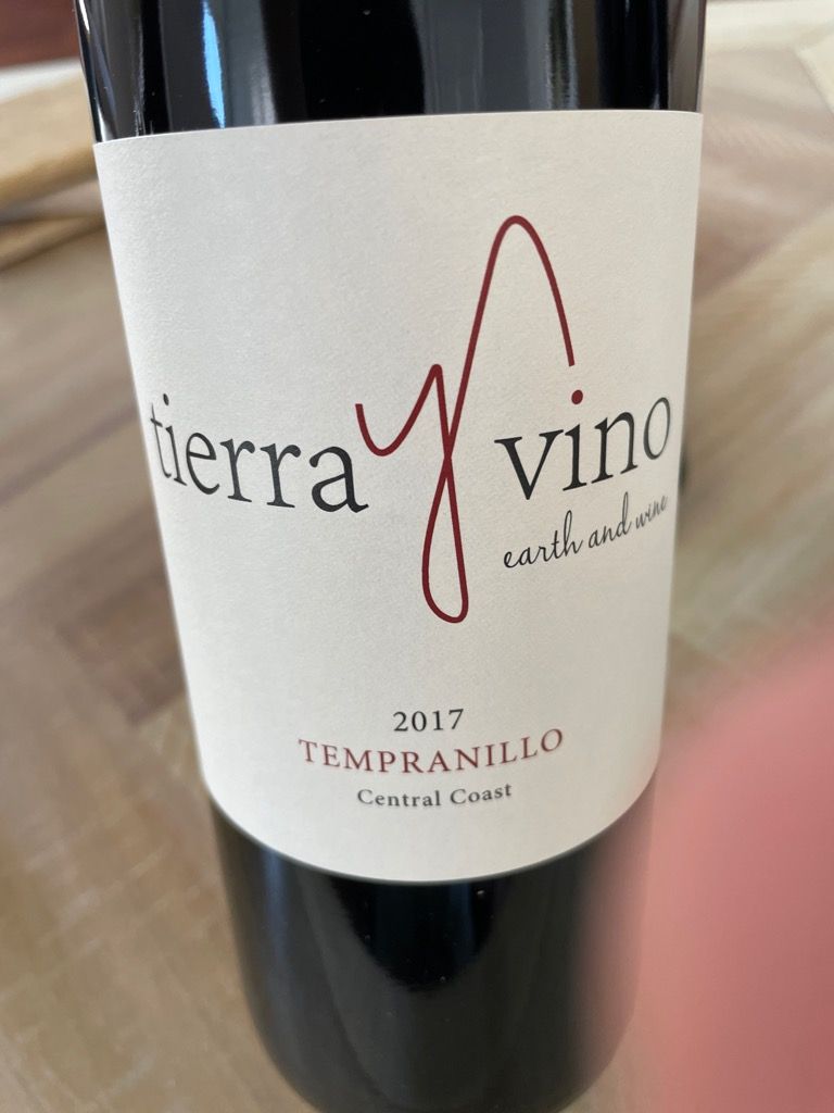 2019 Tierra Y Vino Tempranillo earth and wine, USA, California, Central ...