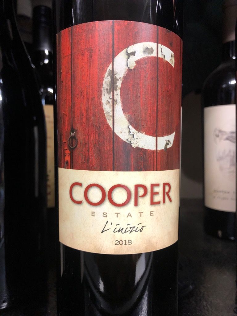 2018 Cooper Wine Company L'inizio, USA, Washington, Columbia Valley ...