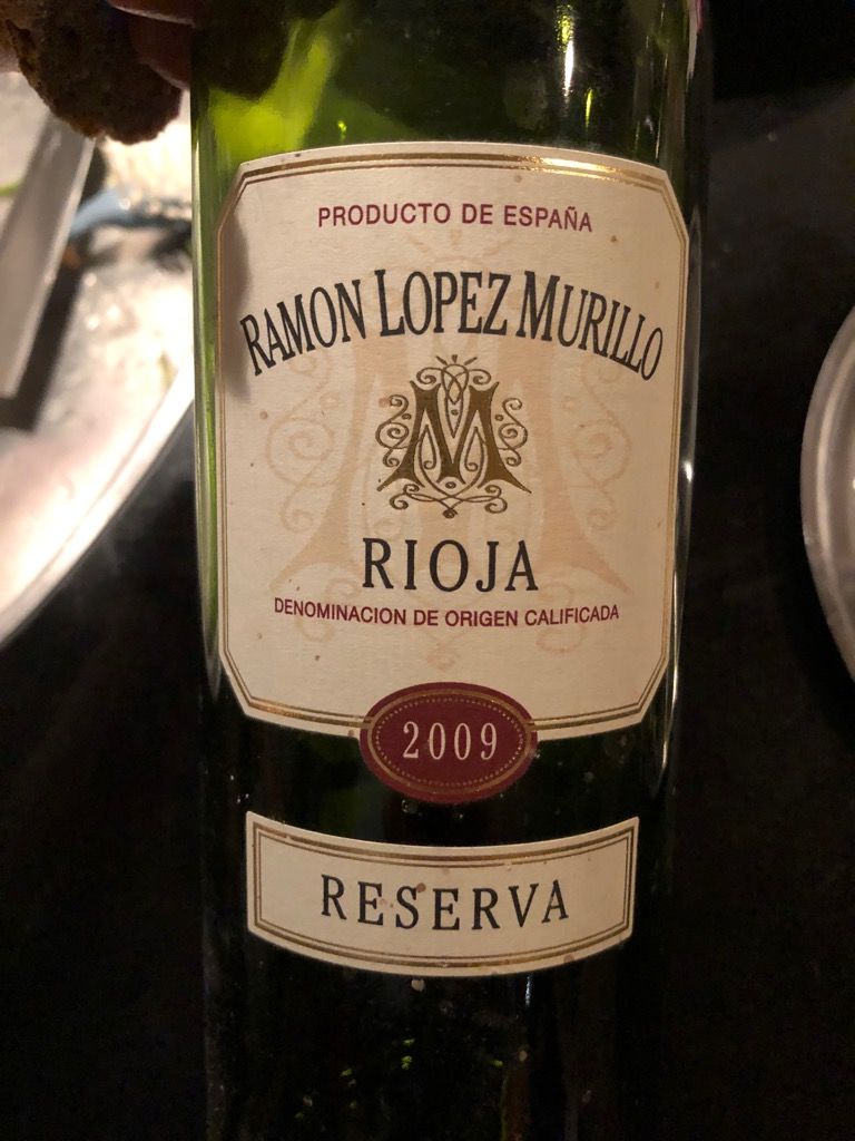 2003 Bodegas Isidro Milagro Rioja Ramon Lopez Murillo - Reserva, Spain ...