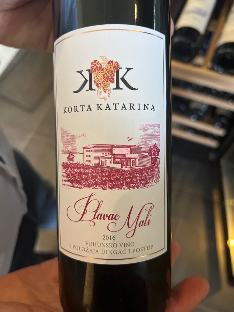 2016 Korta Katarina Plavac Mali, Croatia, Dalmatia, Srednja i južna Dalmacija, Pelješac ...