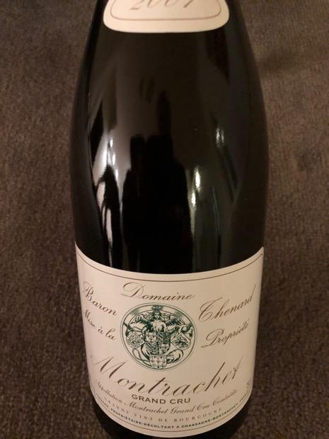 2012 Domaine Thenard Montrachet, France, Burgundy, Côte de Beaune ...