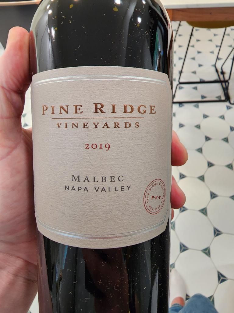 2019 Pine Ridge Vineyards Malbec, USA, California, Napa Valley ...