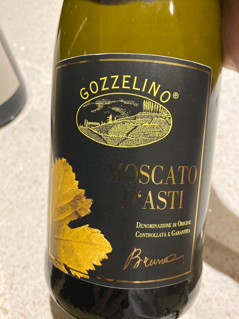 2020 Gozzelino Sergio Moscato d'Asti, Italy, Piedmont, Asti, Moscato d ...