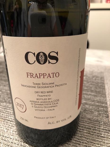 2017 Azienda Agricola COS Frappato, Italy, Sicily, Terre Siciliane ...