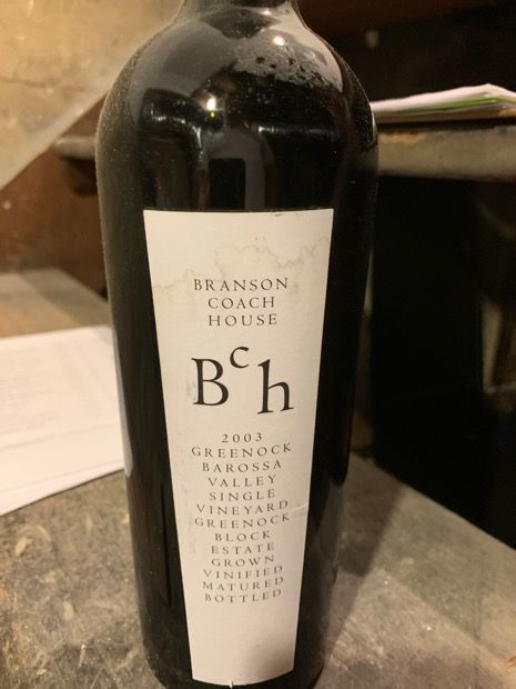 2004 Branson Coach House Shiraz Single Vineyard Special Late Harvest ...