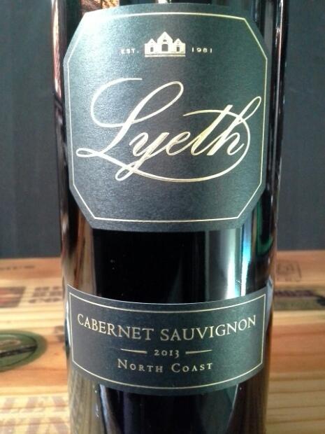 2012 Lyeth Cabernet Sauvignon, USA, California, North Coast - CellarTracker