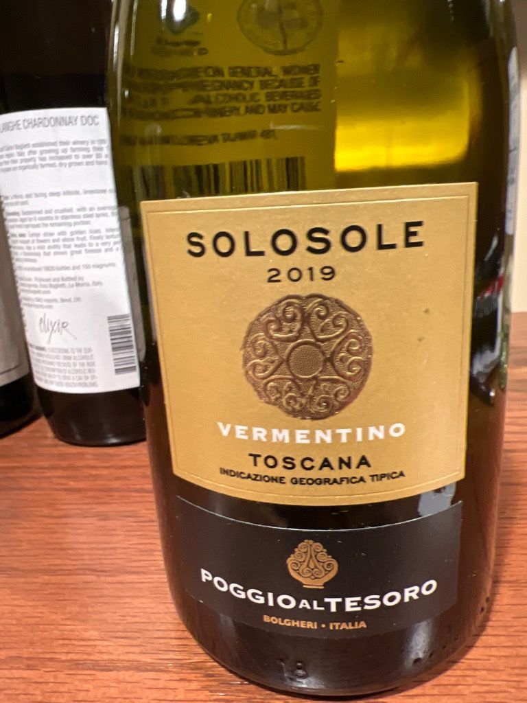 2018 Poggio al Tesoro Vermentino Solosole Toscana IGT, Italy, Tuscany ...