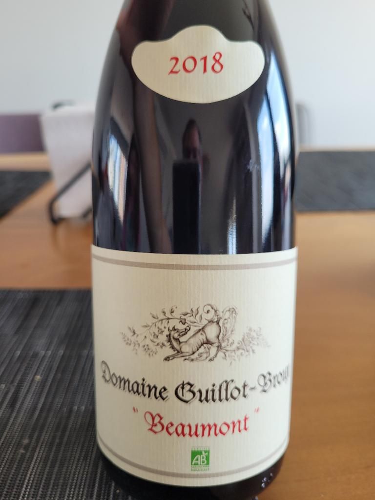 2020 Domaine Guillot-Broux Mâcon-Cruzille Beaumont, France, Burgundy ...