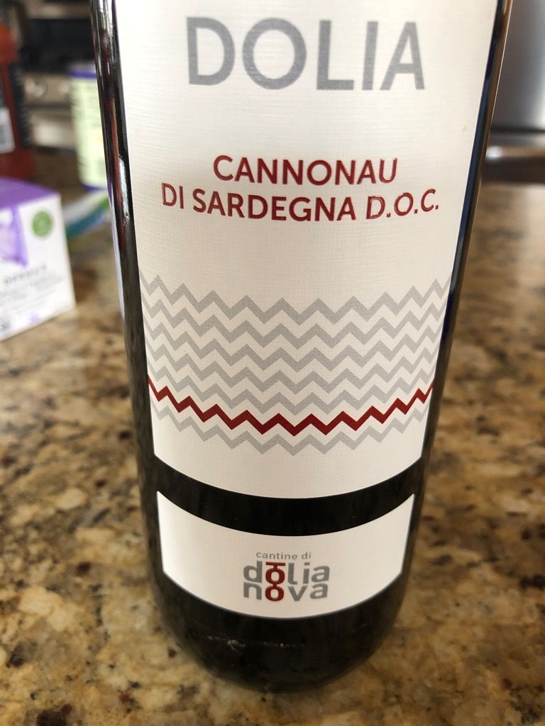 2021 Cantina Di Dolianova Cannonau di Sardegna Dolia, Italy, Sardinia ...