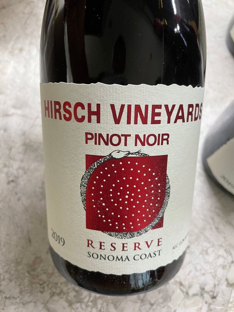 2019 Hirsch Vineyards Pinot Noir Reserve, USA, California, Sonoma ...