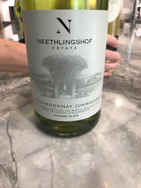 2010 Neethlingshof Estate Chardonnay Stellenbosch, South Africa ...