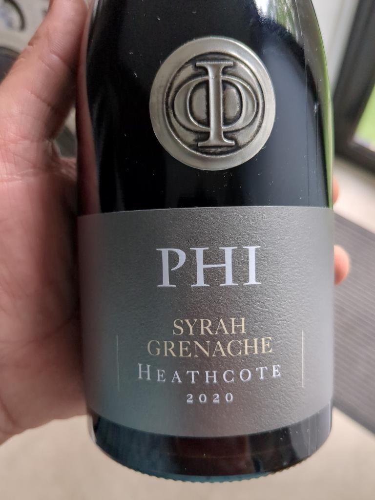 2020 Phi Syrah/Grenache Single Vineyard, Australia, Victoria, Central ...